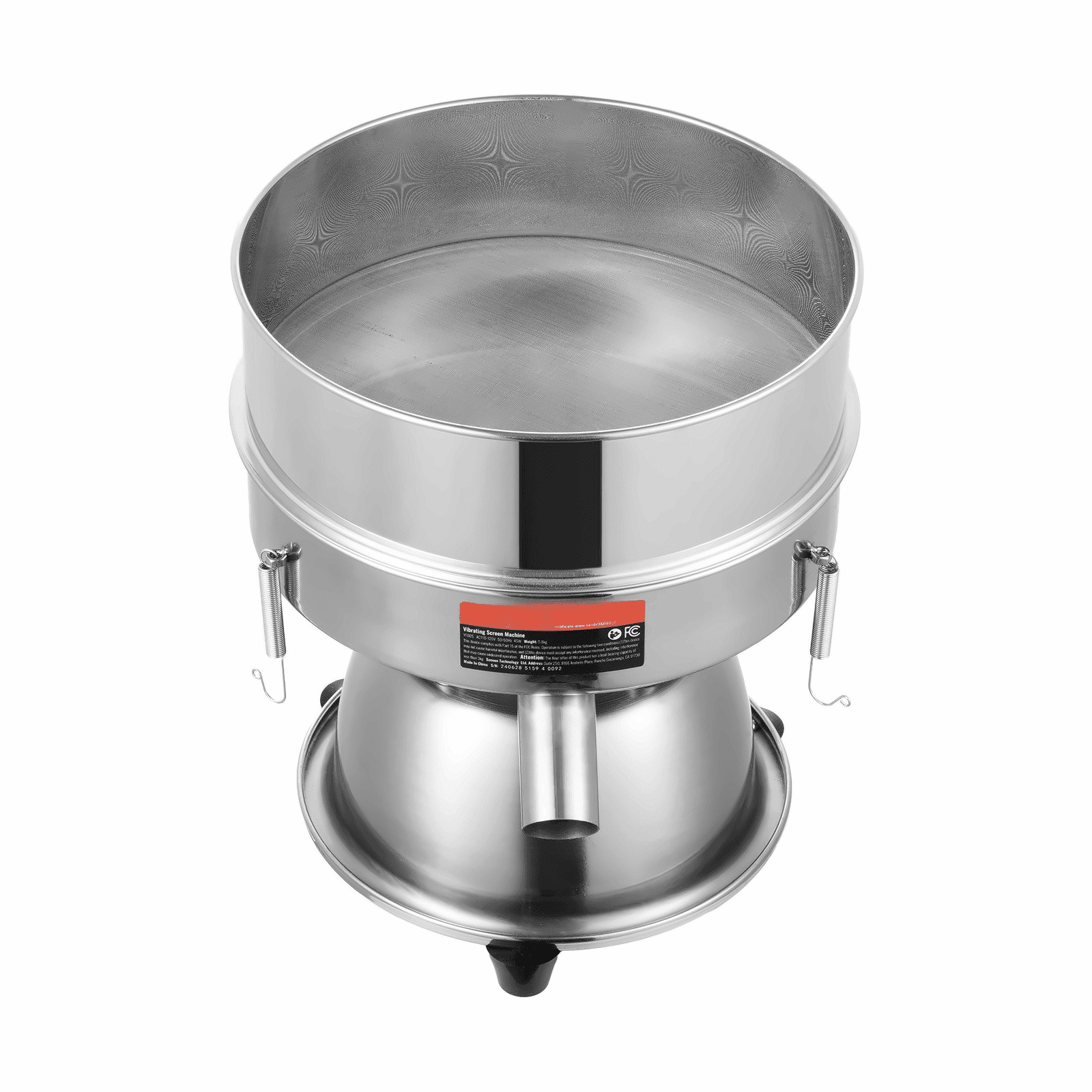 Electric Sieve Shaker Machine, 30/50 Mesh, Automatic Vibrating Sifter ...