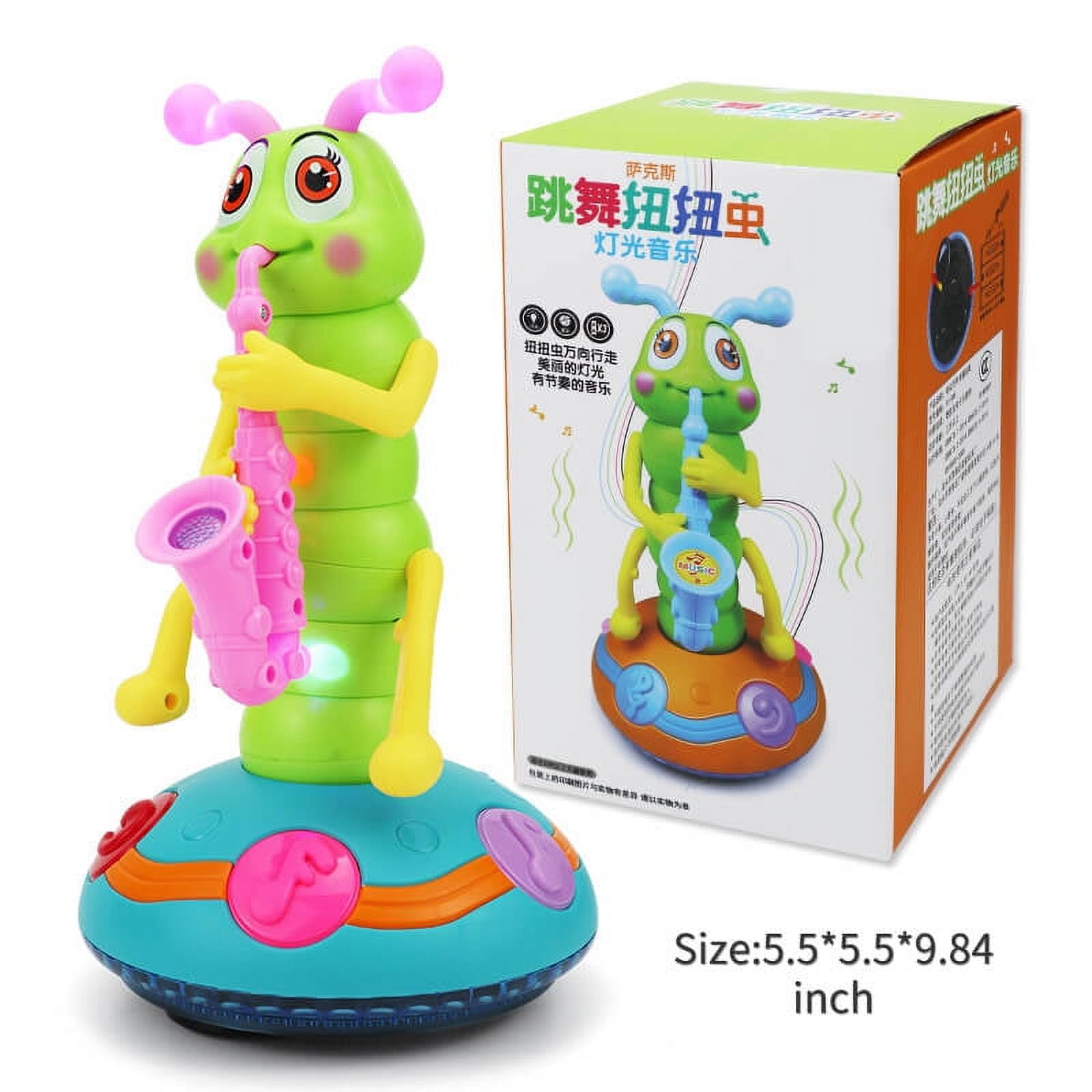 Electric Singing and Dancing Caterpillar/Wiggler Educational Toys ...