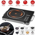 Electric Single Ceramic Stove 3500W Electric Cooktop Hot Plate Infrared ...