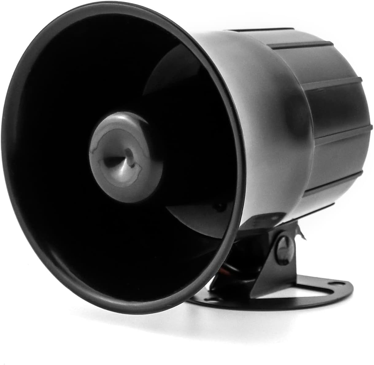 Electric Siren Horn, DC 12V Security Loud Wired Alarm Siren for Home ...
