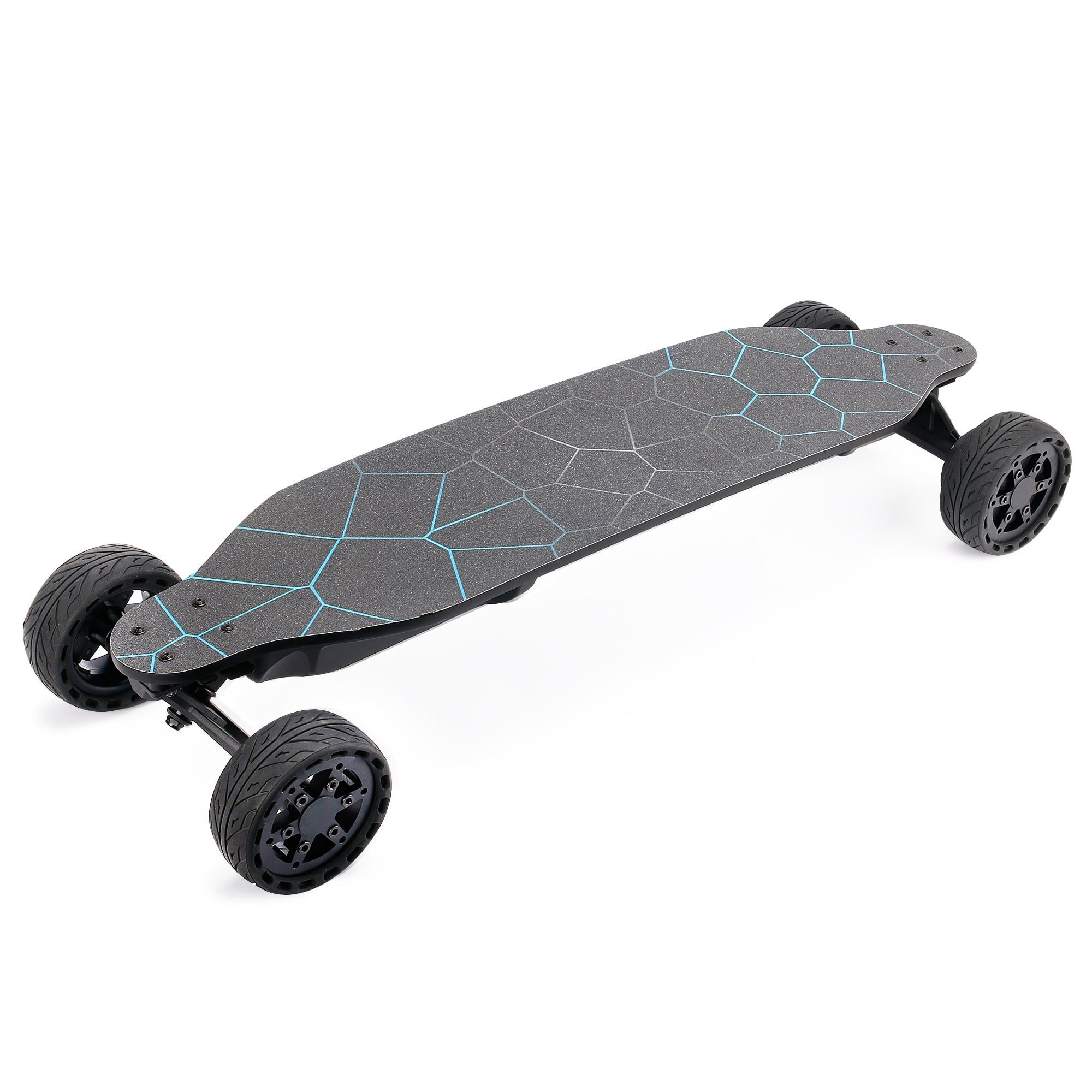 Electric Skateboards With Remote Control 6" Rubber Wheels Built-in ...