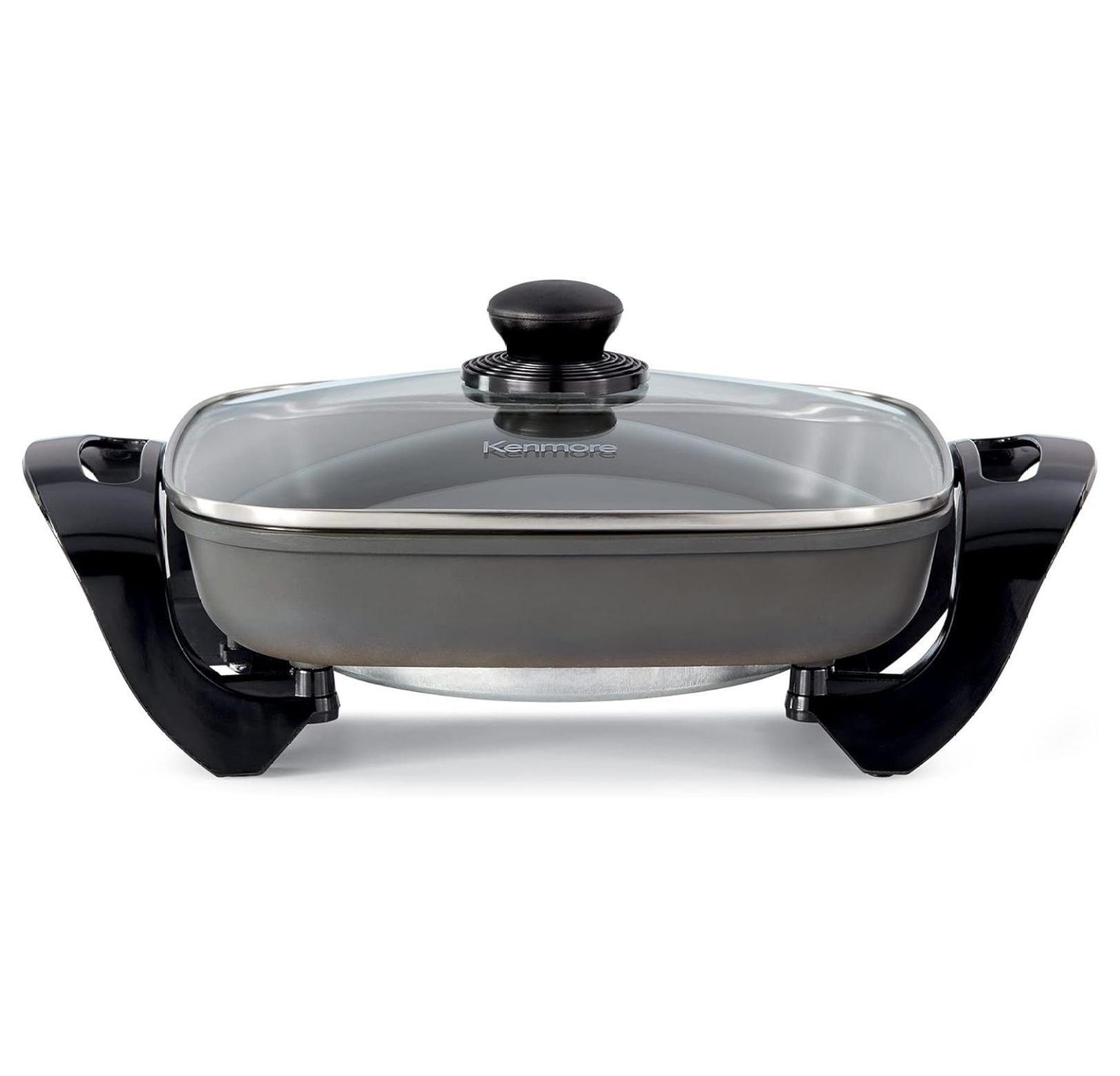 Electric Skillet - 12x12" Temperature Control Nonstick Frying Pan With ...