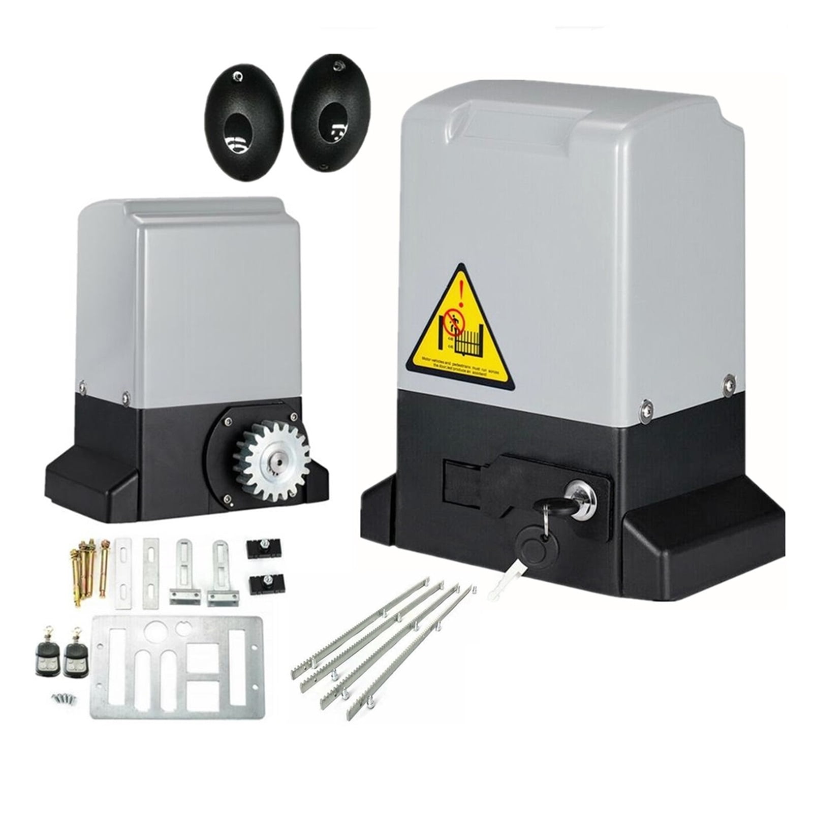 Electric Sliding Gate Opener Kit AC Motor Automatic Gate Door Operators Kit With Infrared ...