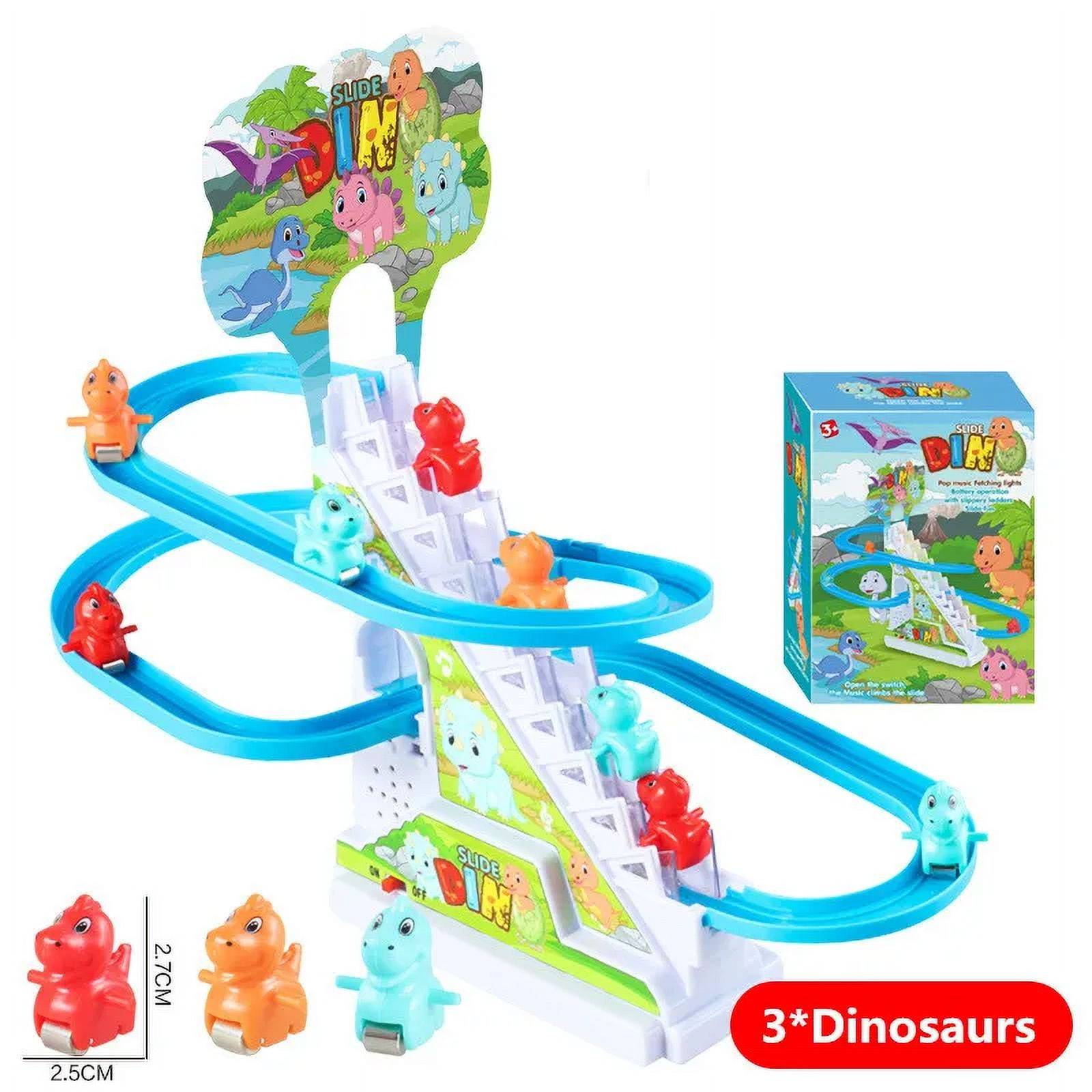 Electric Small Ducks Climbing Toys DIY Ducks Chasing Race Track Game ...