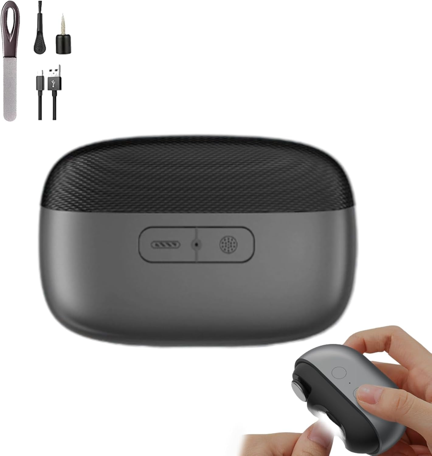 Electric Smart Nail Clipper for All Ages, Rechargeable Automatic Nail ...