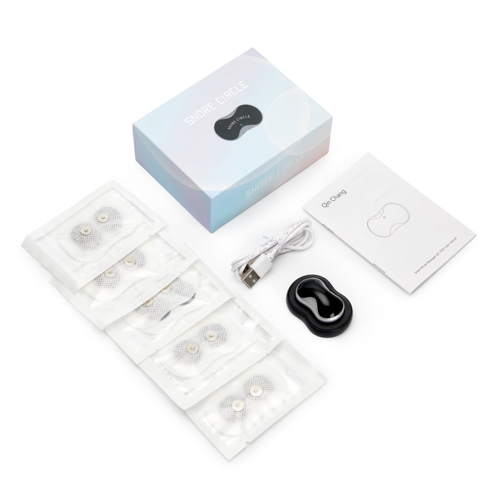 Electric Smart Snoring Stopper EMS Pulse Anti Snoring Device Effective ...