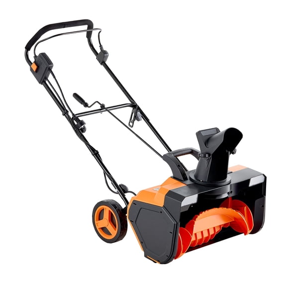 Electric Snow Blower, 23 Inch 15A Corded Snow Thrower with 180 ...