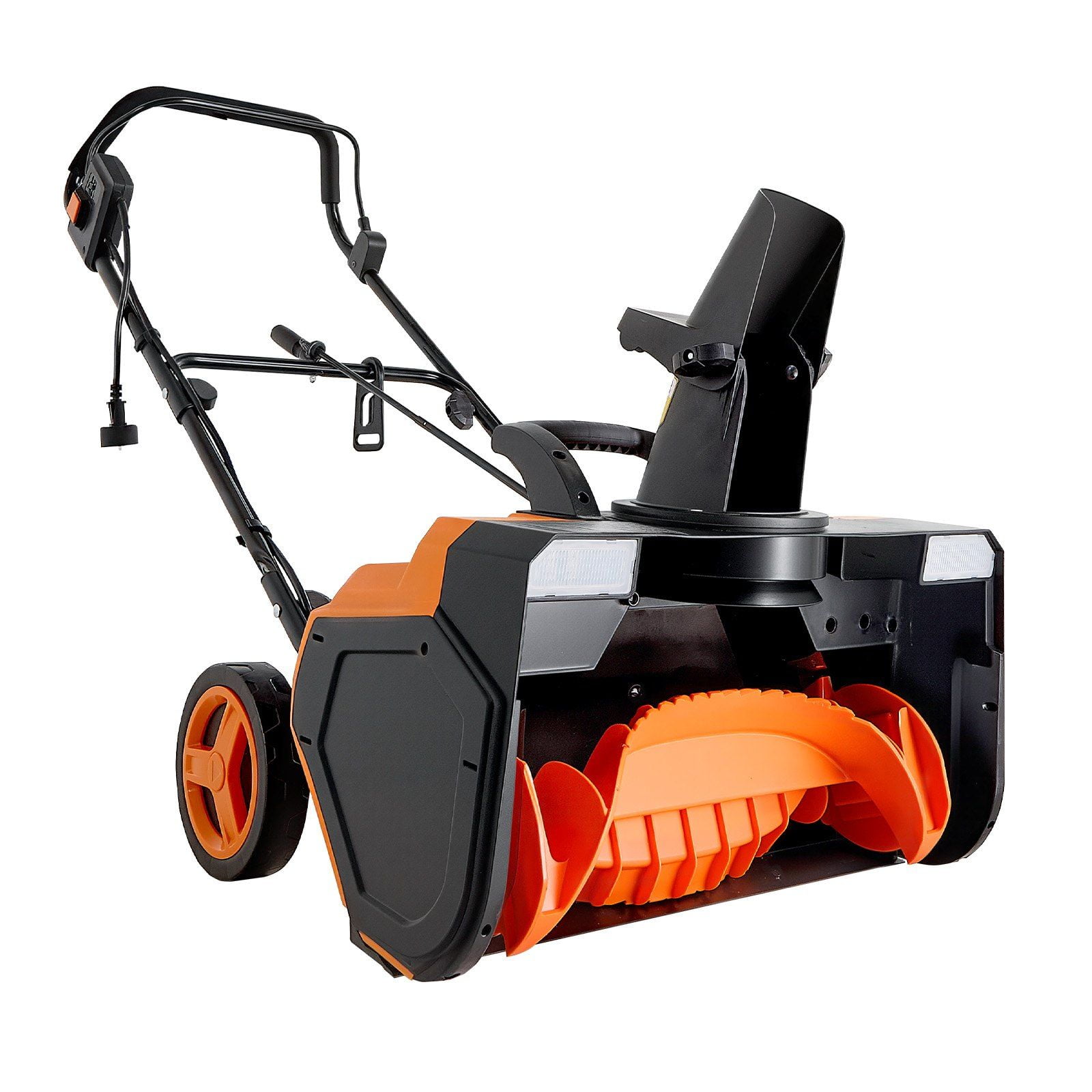 Electric Snow Blower, 23 inch 15A Corded Snow Thrower with Dual LED ...