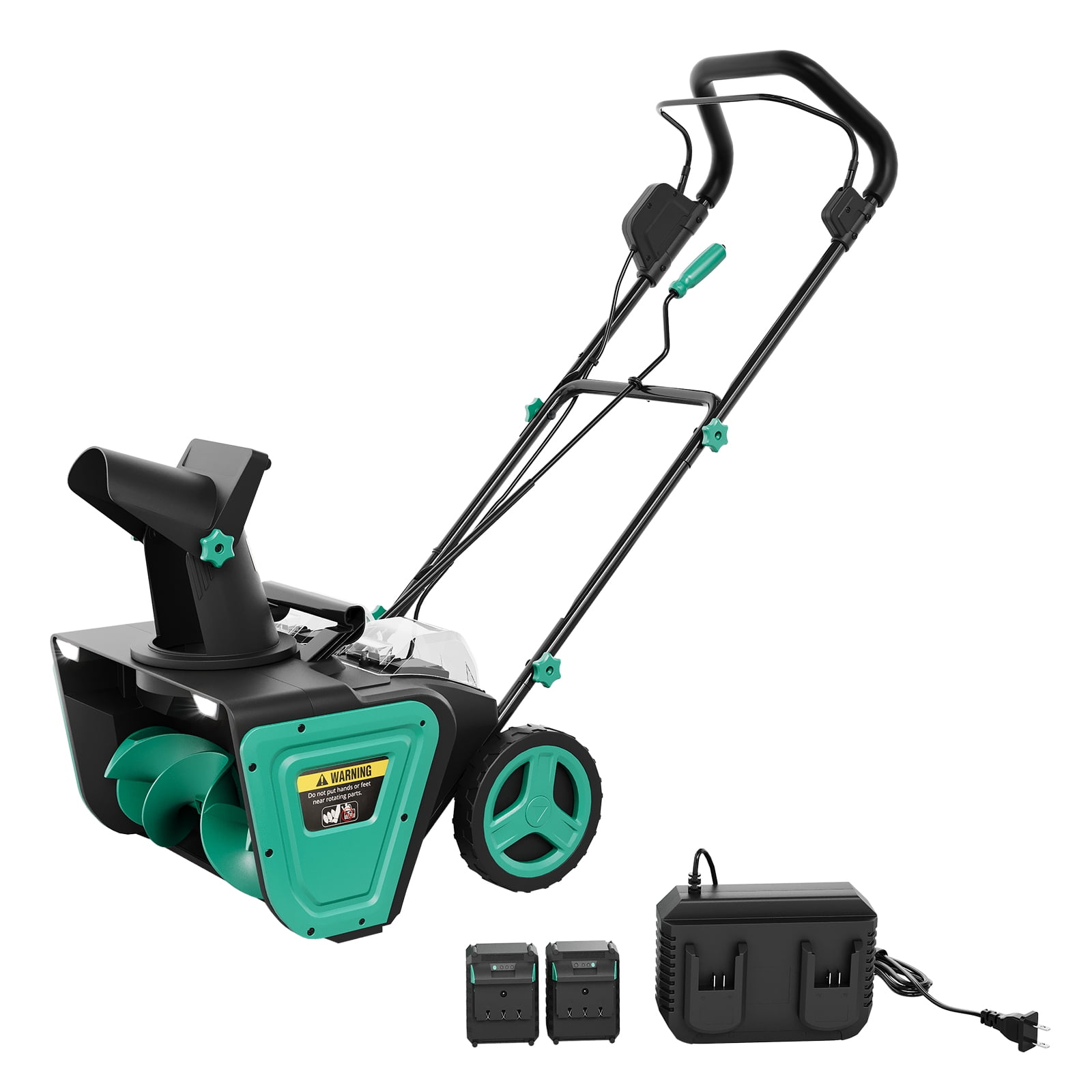 Electric Snow Blower - Brushless Motor 20" Width, 10" Depth, 23FT ...