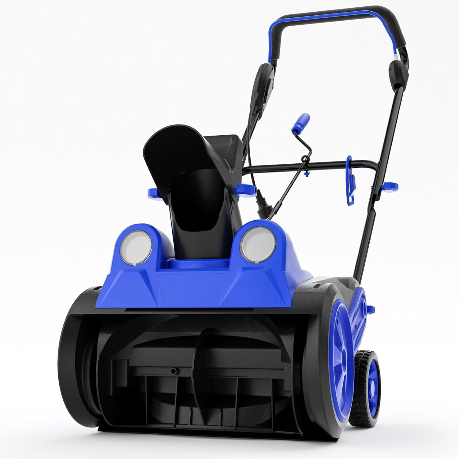 Electric Snow Blower Snow Thrower with 180° Rotatable Chute & Folding ...