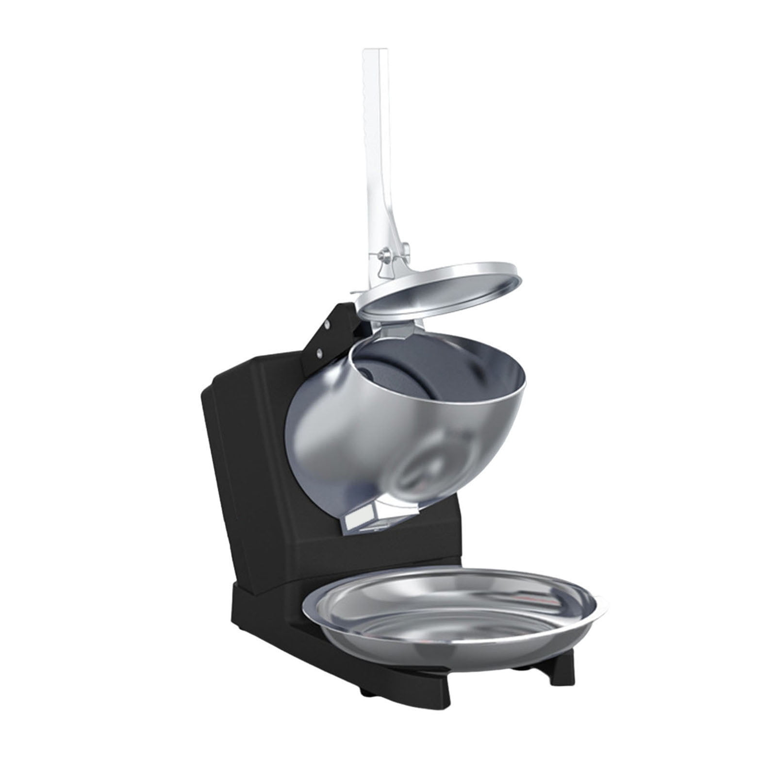 Electric Snow Cone Maker Ice Crusher Machine with Ergonomic Handle One ...