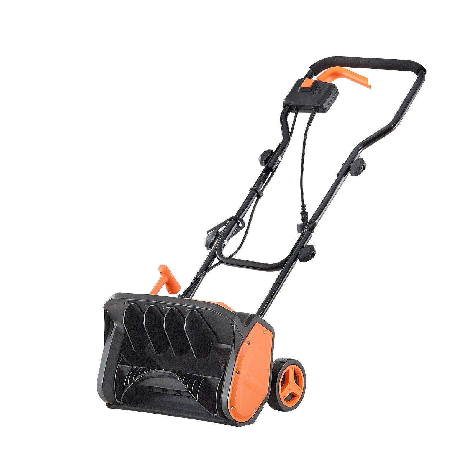 Electric Snow Shovel, 12A 17 inch Corded, 60° Adjustable Chute, 20 ft ...