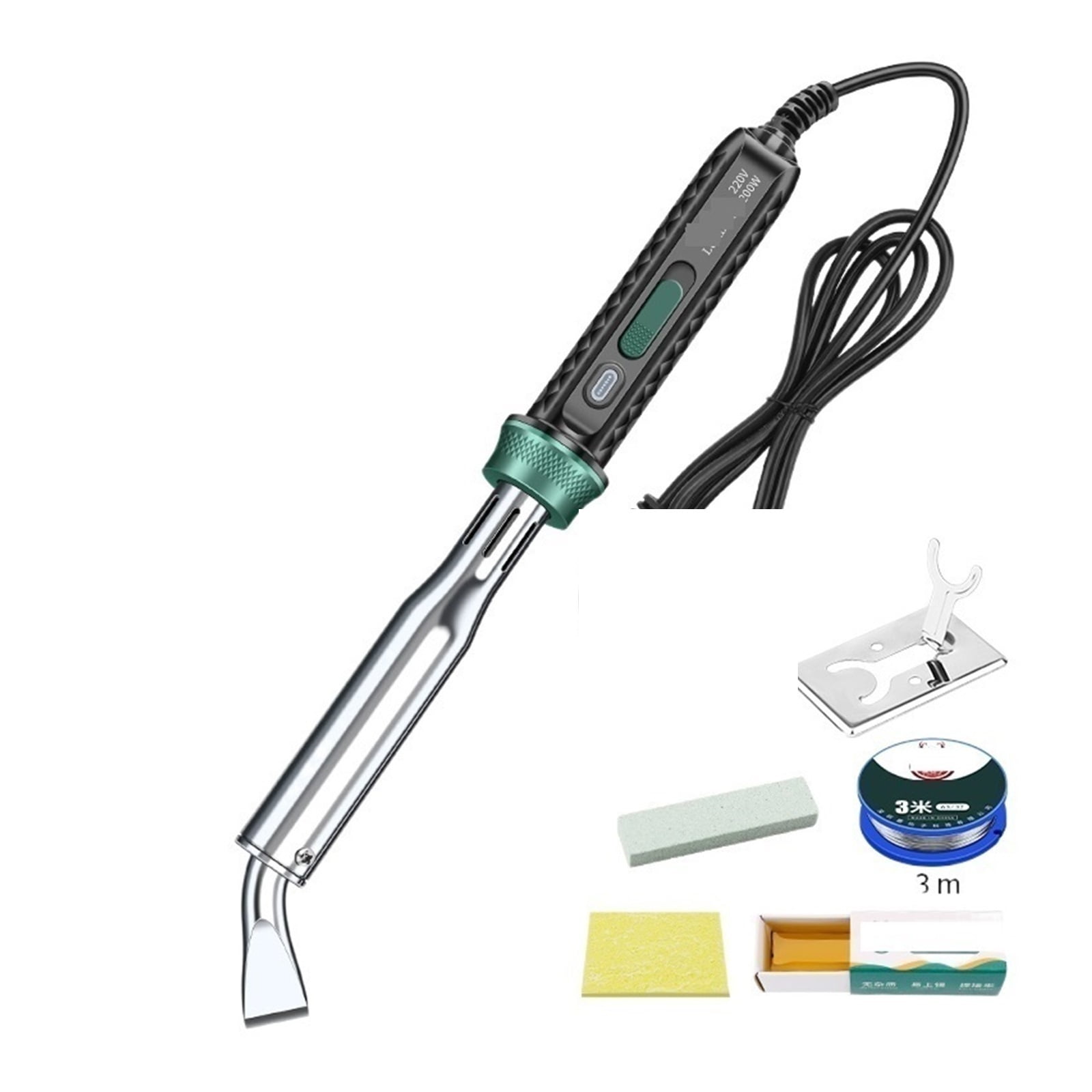 Electric Solder Iron High Power ,External Heat Adjustable Temperature ...