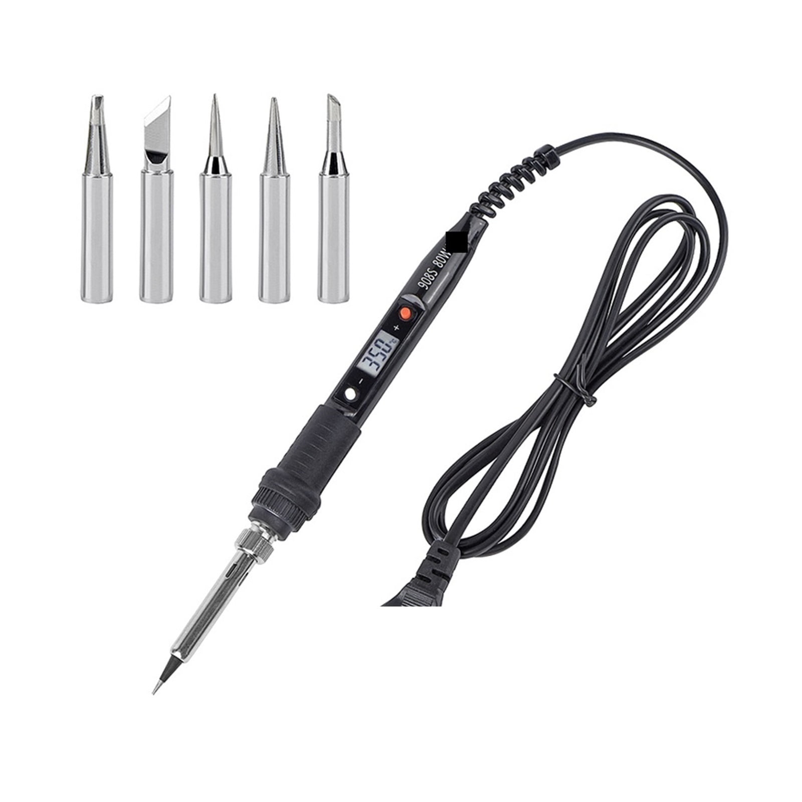 Electric Soldering Iron, Adjustable Temperature LCD Welding Tool ...