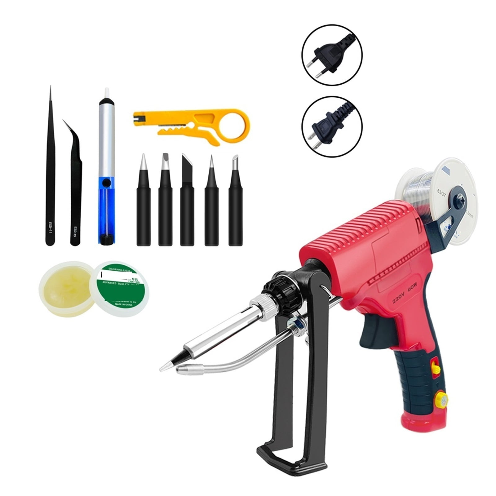 Electric Soldering Iron Gun,Hand-held Internal Heating Soldering Iron ...