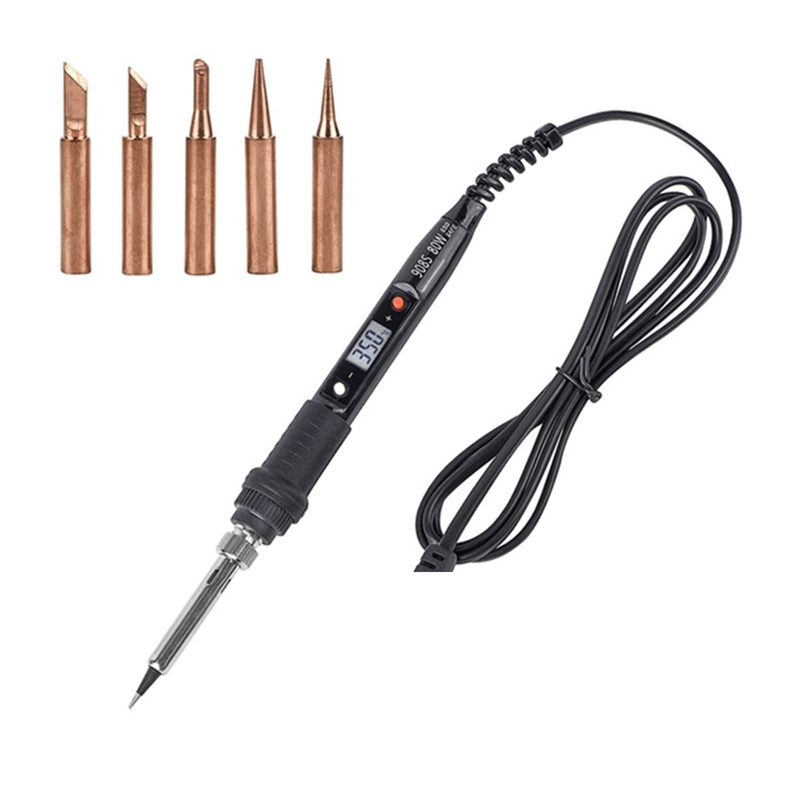 Electric Soldering Iron Kit,LCD Digital Welding Pen BGA Soldering Iron ...