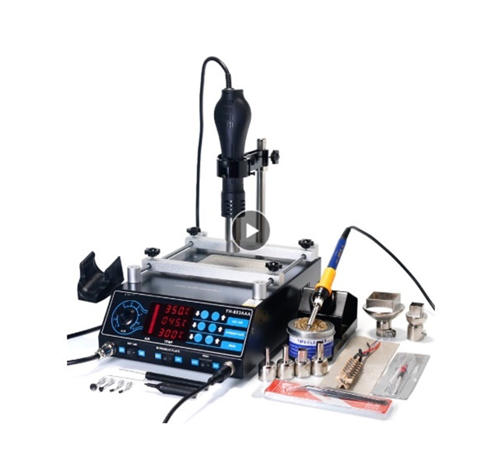 Electric Soldering Iron Kit Set Adjustable Temperature Digital Display ...