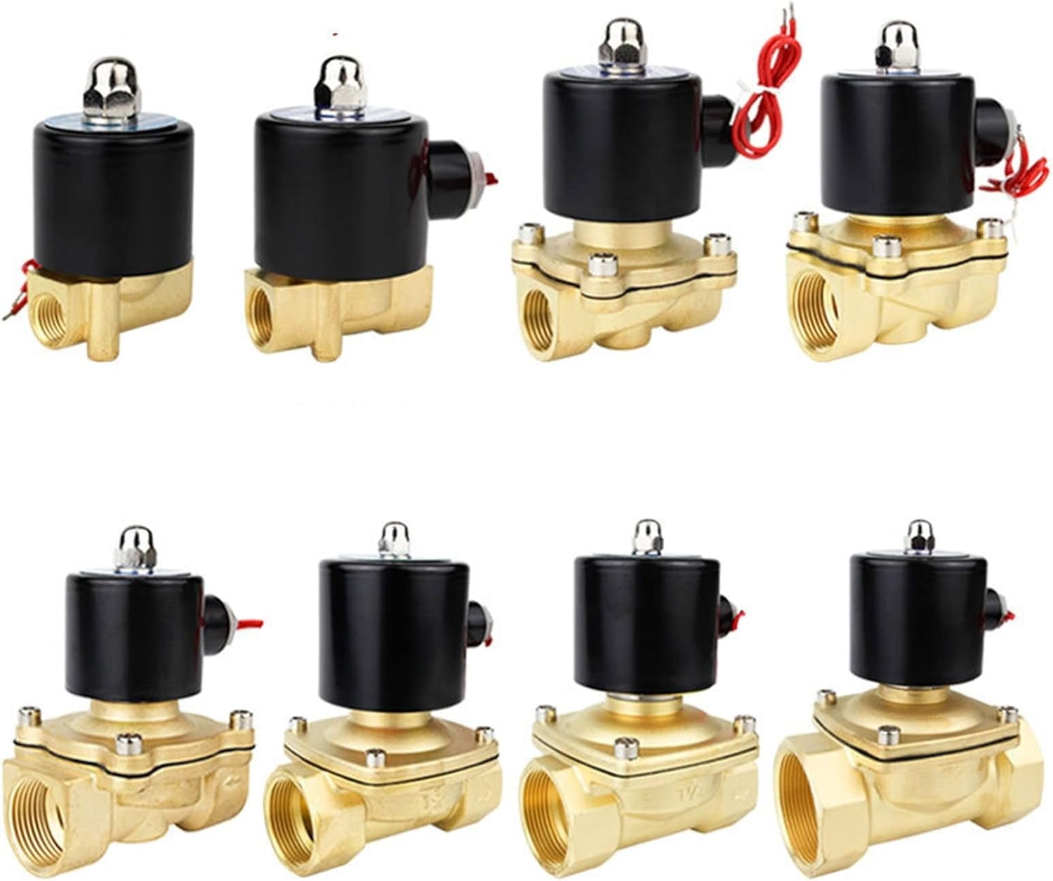 Electric Solenoid Valve 1/4 Quot; 3/8quot; 1/2 Quot; 3/4 Quot; 1 Quot; DN8/10/15/20/25/50 ...
