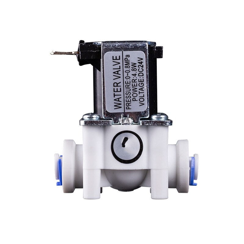 Electric Solenoid Valve Magnetic DC24V Water Air Inlet Flow Switch 1/4 3/8 18s Wastewater ...