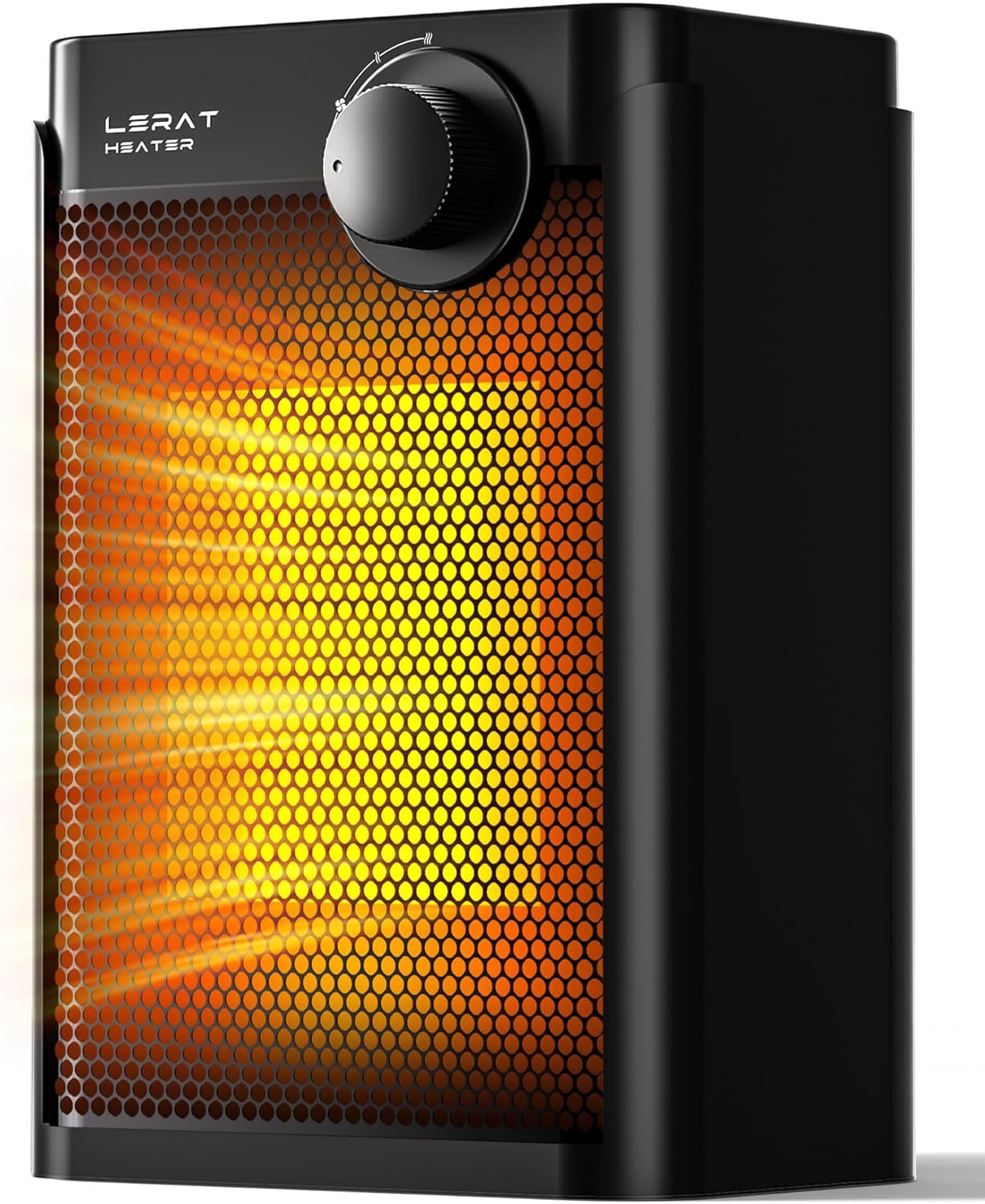 Electric Space Heater, Small Heater for Indoor Use, 1200W PTC Fast ...