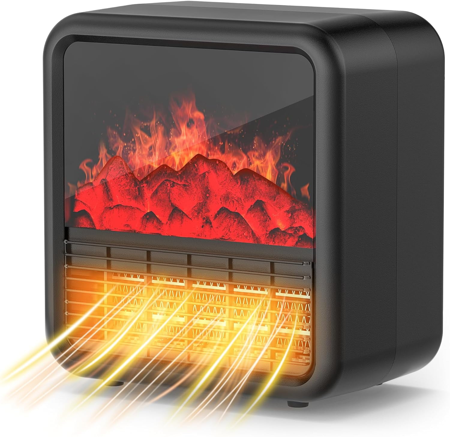 Electric Space Heater, Small Portable Space Heater for Indoor use with ...