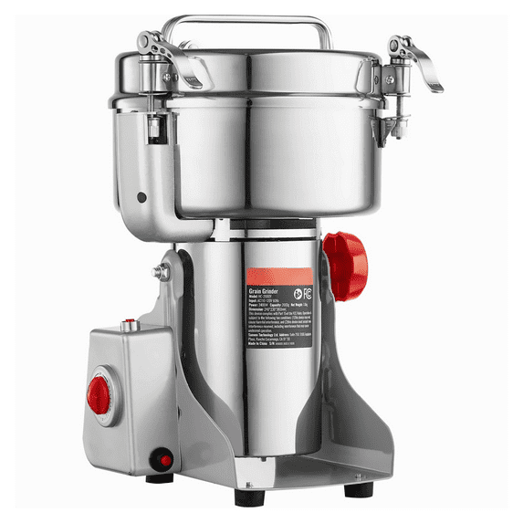 Electric Spice Grinder 2000g, Commercial Grain Mill - High Speed ...