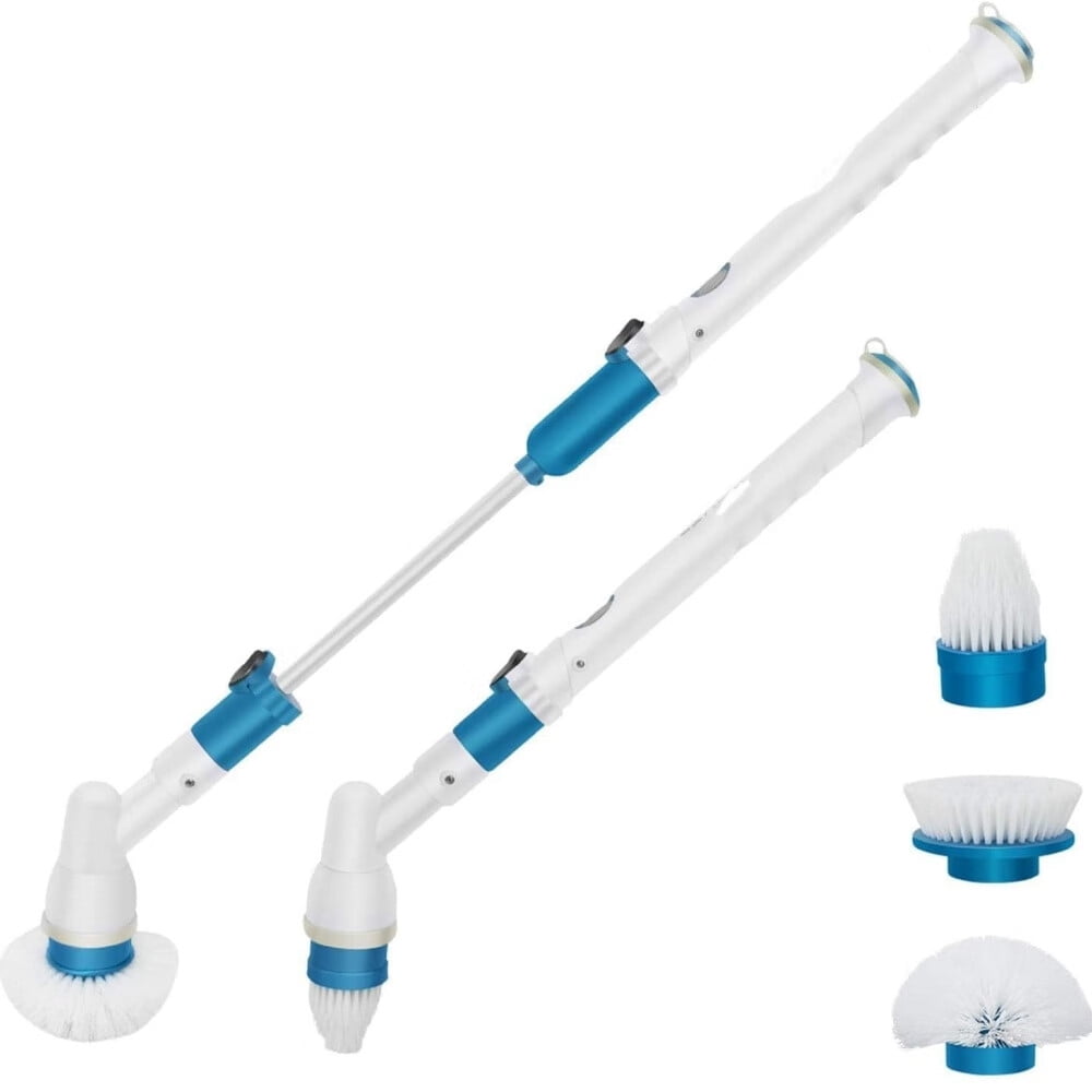 Electric Spin Scrubber,360 Cordless Upgraded Tub and Tile Scrubber ...