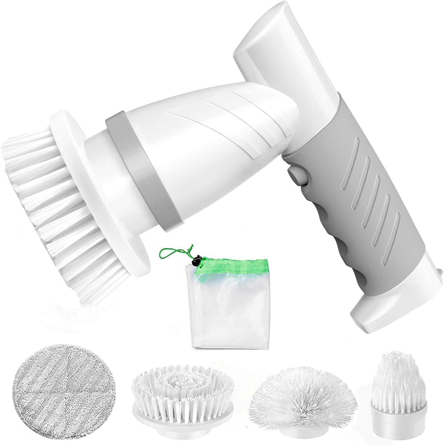Electric Spin Scrubber, Cordless Electric Cleaning Brush for Bathroom ...