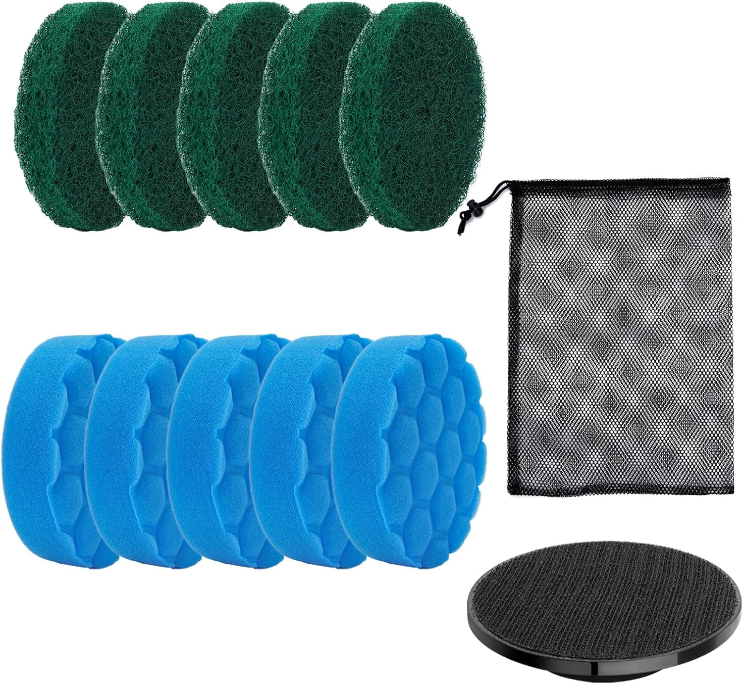 Electric Spin Scrubber Replacement Brush Heads Set, 10 Piece ...