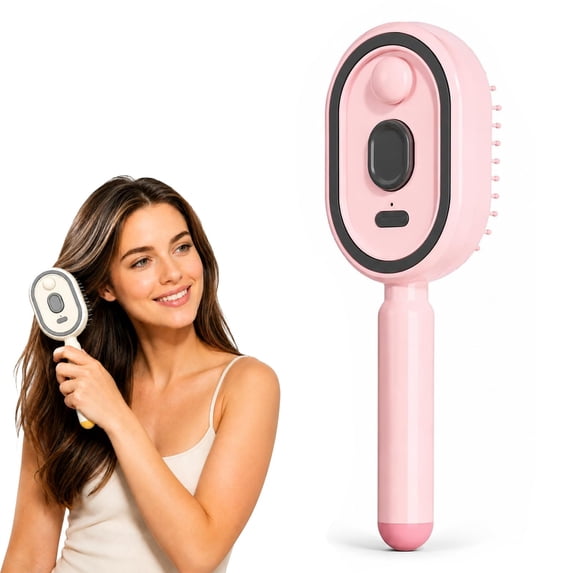 Electric Spray Air Cushion Massage Comb, 3 In 1 Essential Oil Mist ...