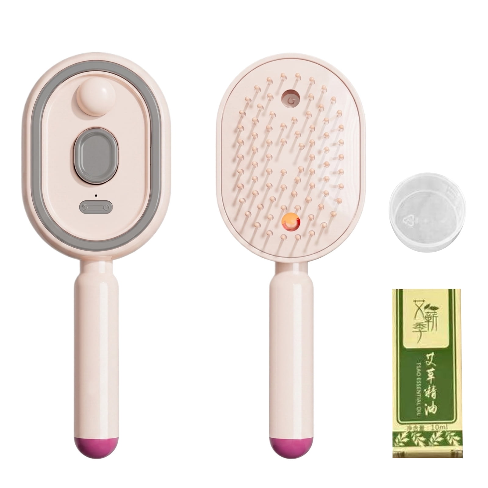 Electric Spray Air Cushion Massage Comb, 3-in-1 Multifunctional ...