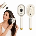 Electric Spray Air Cushion Massage Comb, 3-in-1 Self-Cleaning Misting ...