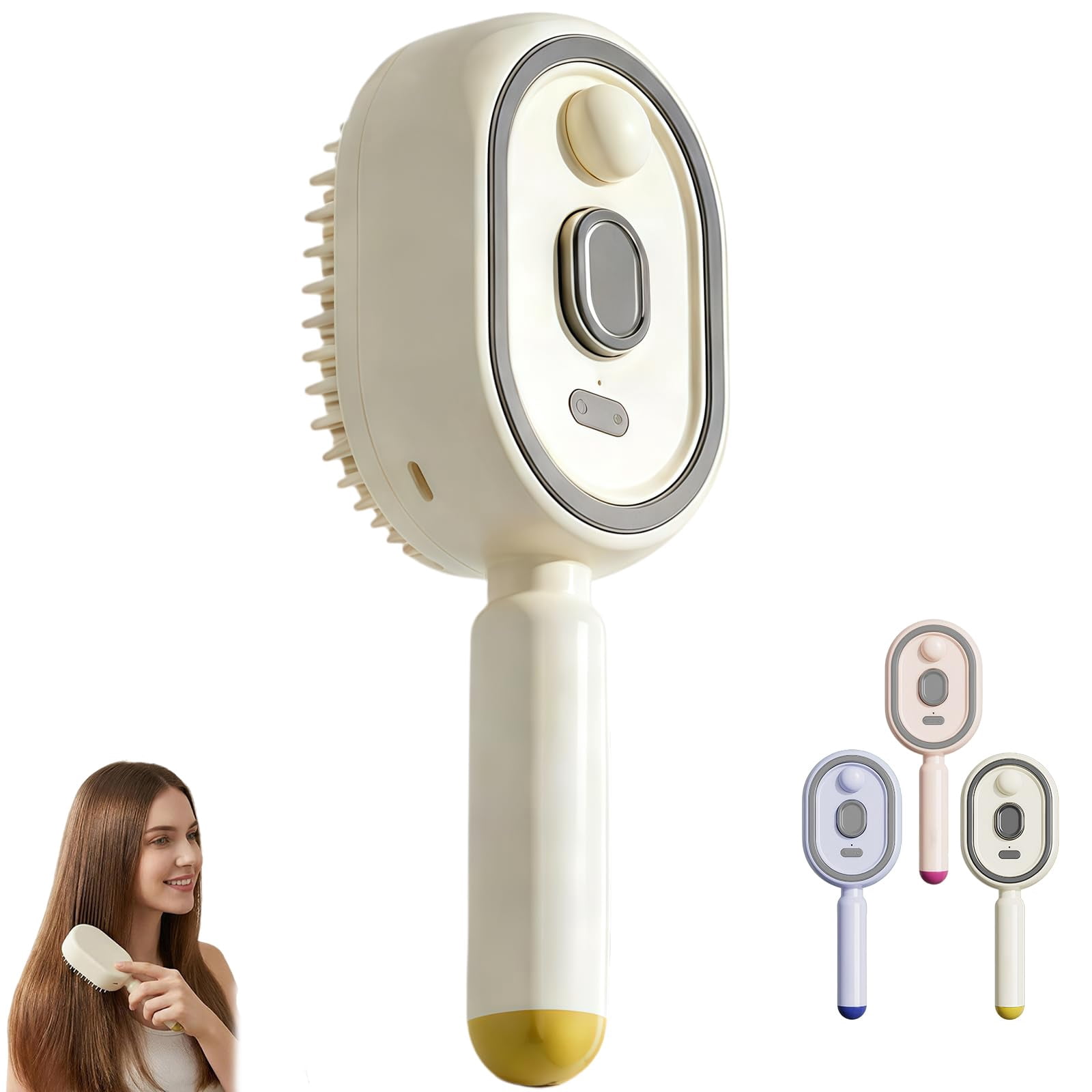 Electric Spray Air Cushion Massage Comb, Anti-Static Air Cushion Hair ...