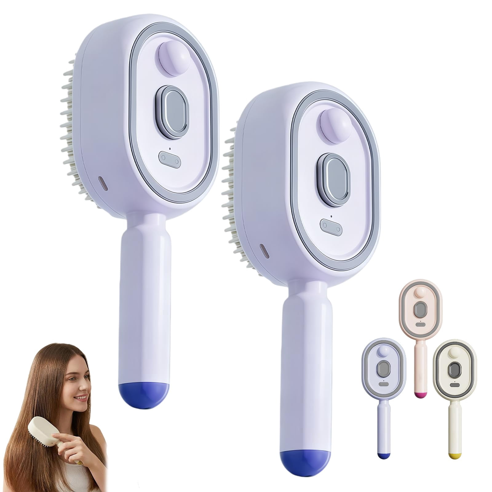Electric Spray Air Cushion Massage Comb, Anti-Static Air Cushion Hair ...
