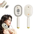 Electric Spray Air Cushion Massage Comb, Detangling Steam Brush, 3-in-1 ...