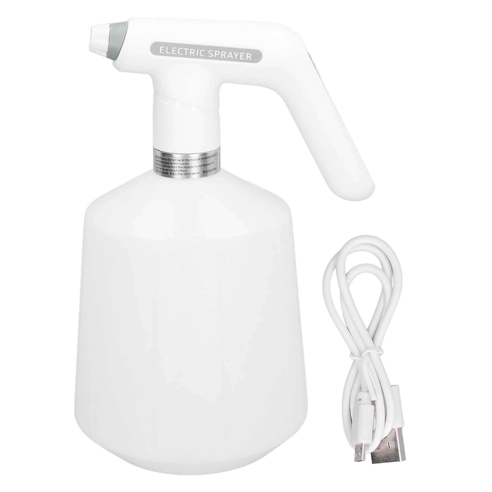 Electric Spray Bottle USB Rotating Sprinkler Automatic Watering Can For ...