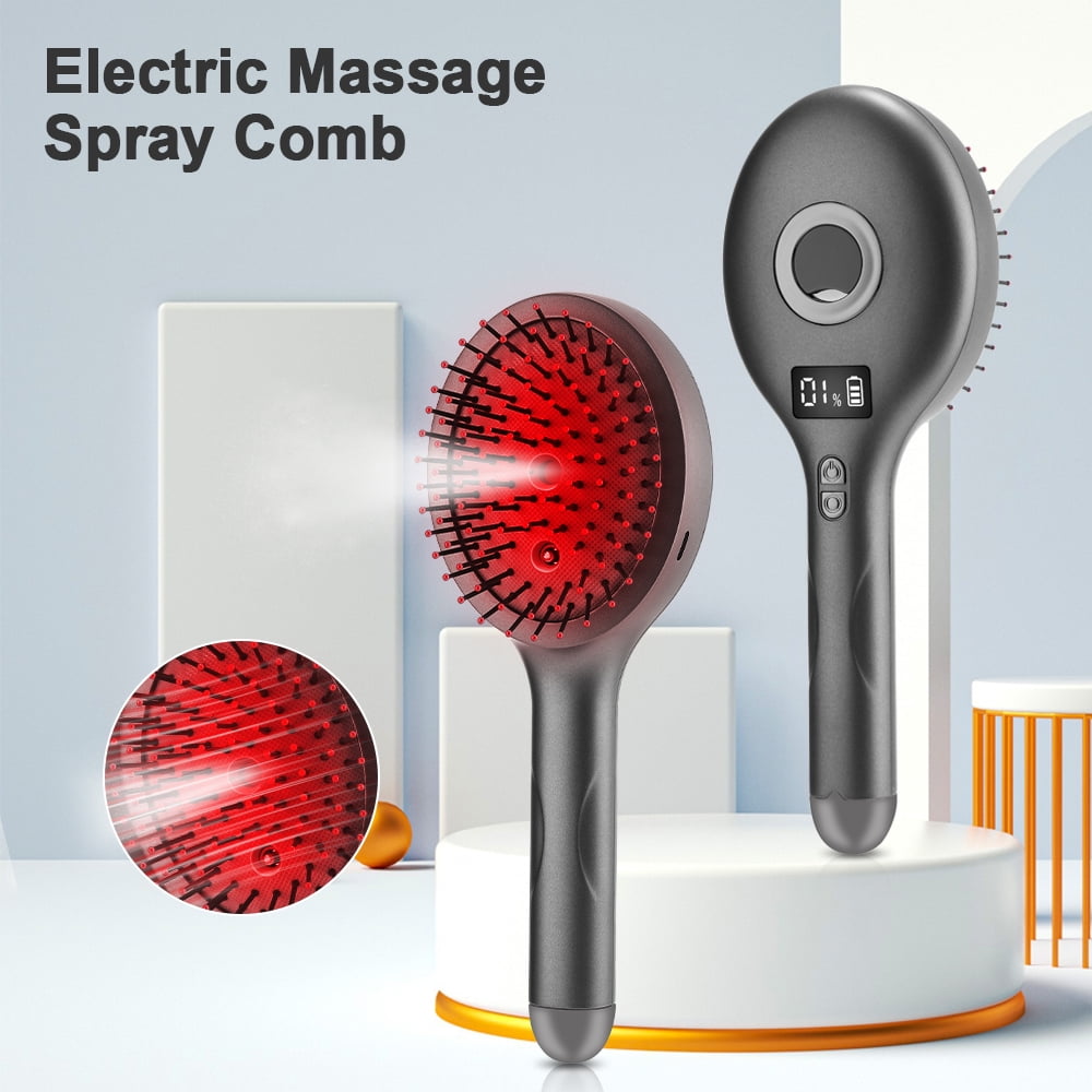 Electric Spray Massage Comb 20ml Large Capacity 630nm Four-Speed ...
