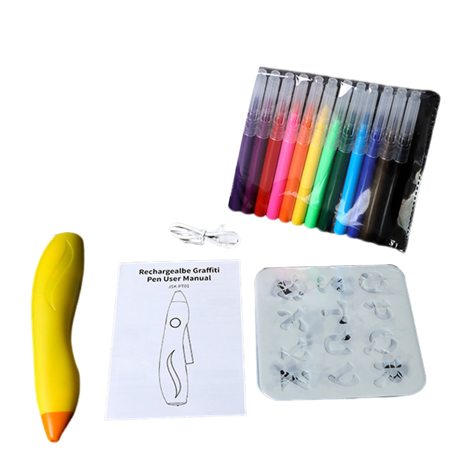 Electric Spray Pen Airbrush Set USB Rechargeable Ergonomic Design ...