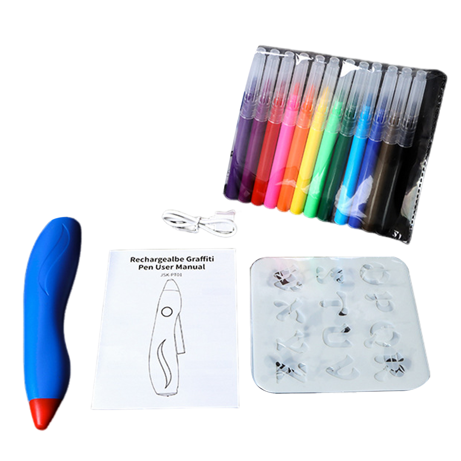 Electric Spray Pen Airbrush Set USB Rechargeable Ergonomic Design ...