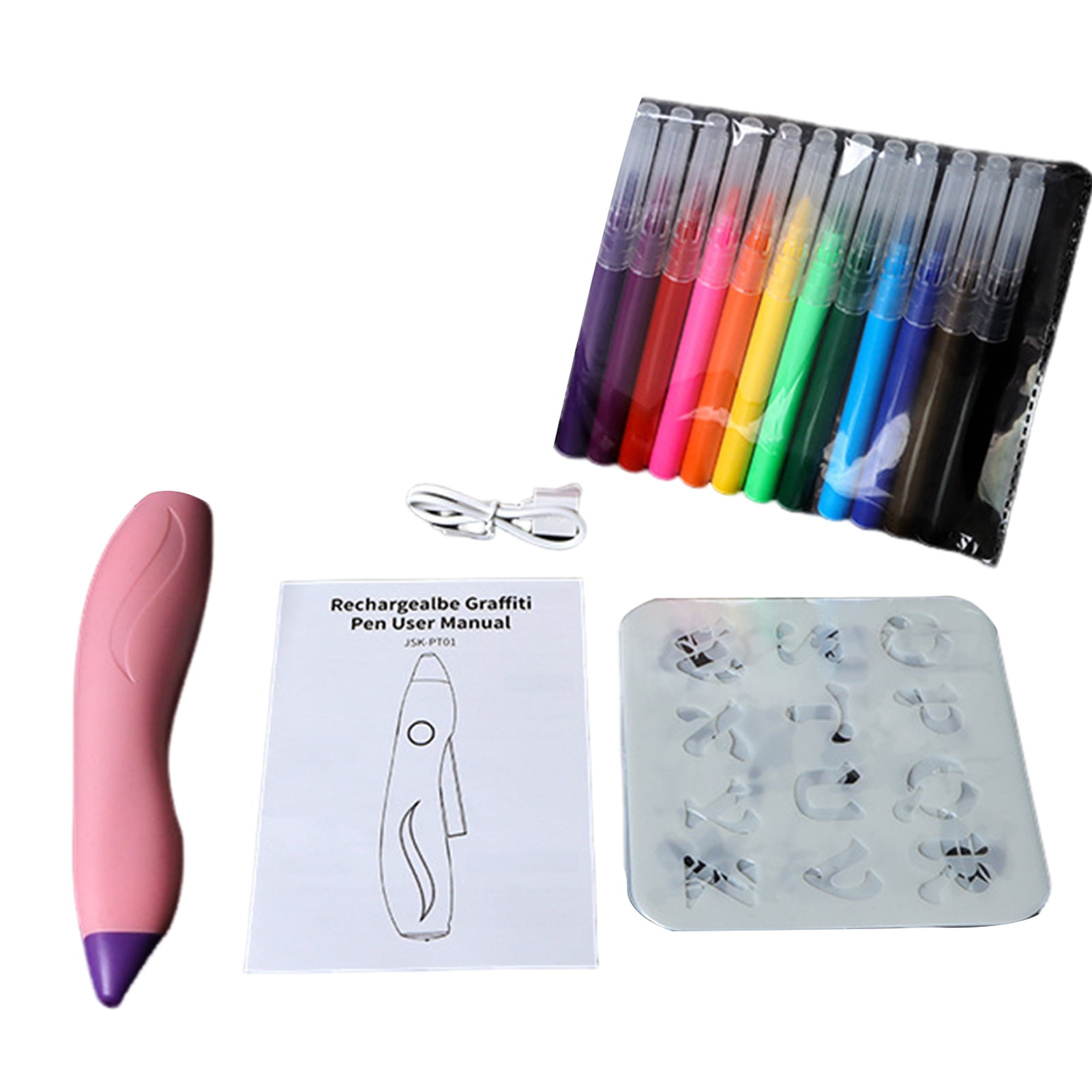 Electric Spray Pen Airbrush Set USB Rechargeable Ergonomic Design ...