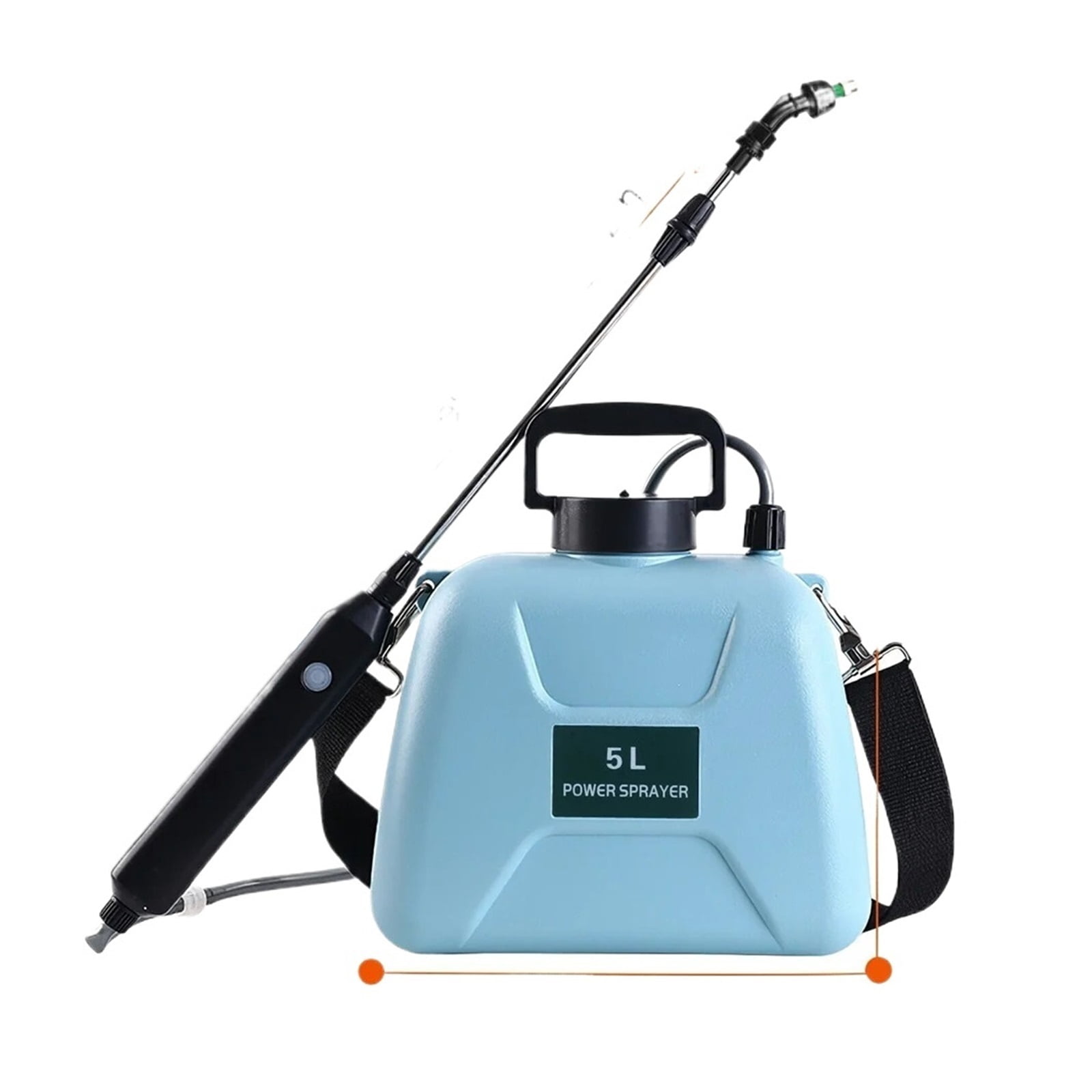 Electric Sprayer 5L Watering Can With Spray Gun, Automatic Garden Plant ...