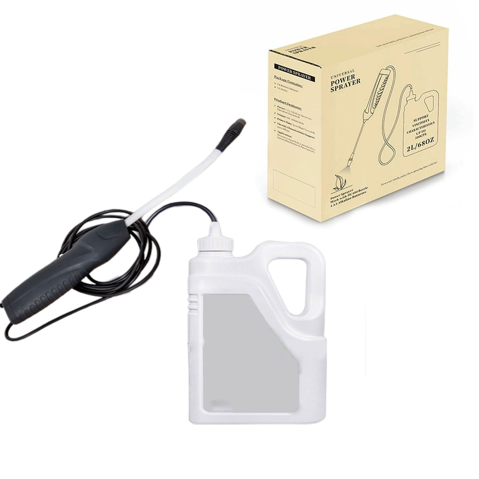 Electric Sprayer with Flexible Wand, Watering Spray Wand Garden Sprayer ...