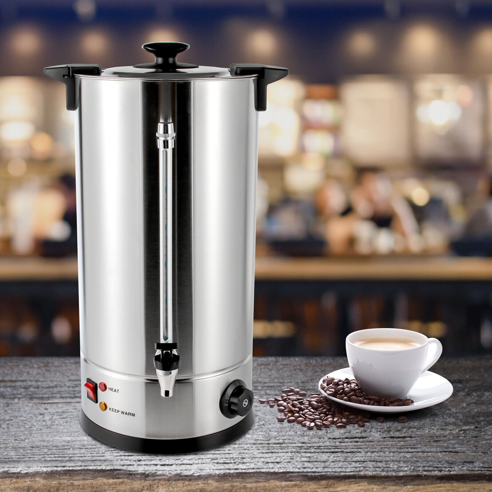 Electric Stainless Steel Catering 25L/6.6Gal Hot Water Boiler Tea ...