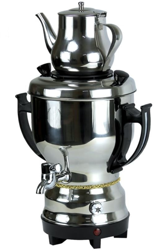 Electric Stainless Steel Persian Russian Turkish Arabic 3 Liter Samovar ...