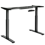 Dual Motor Electric Power Height Adjustable Sit Stand Office Desk Frame ...