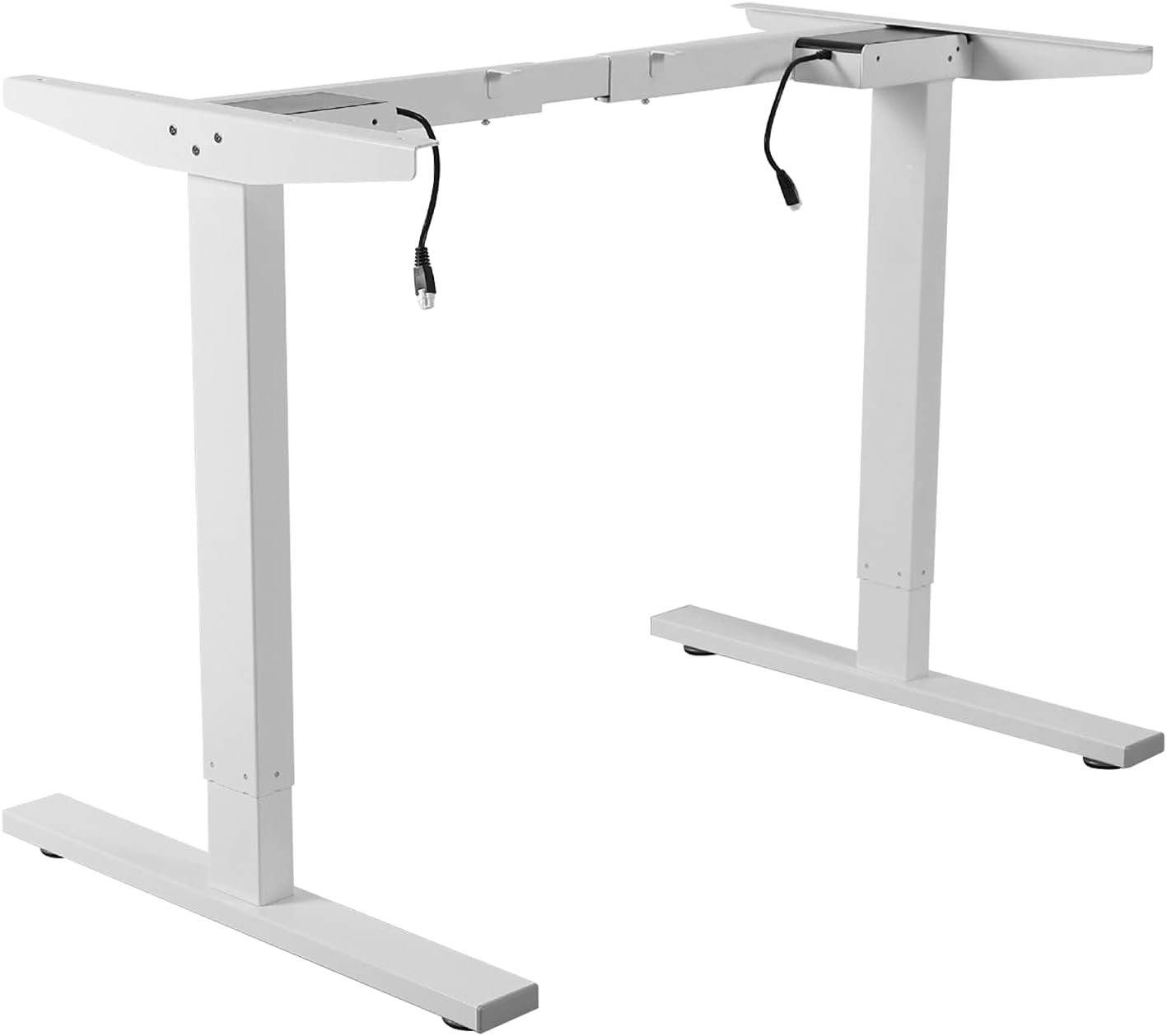 Electric Stand Up Desk Frame Dual Motor Standing Desk Base Height ...