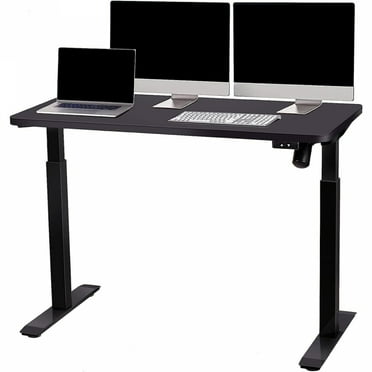 FEZIBO 48 x 24 inch Height Adjustable Electric Standing Desk with ...