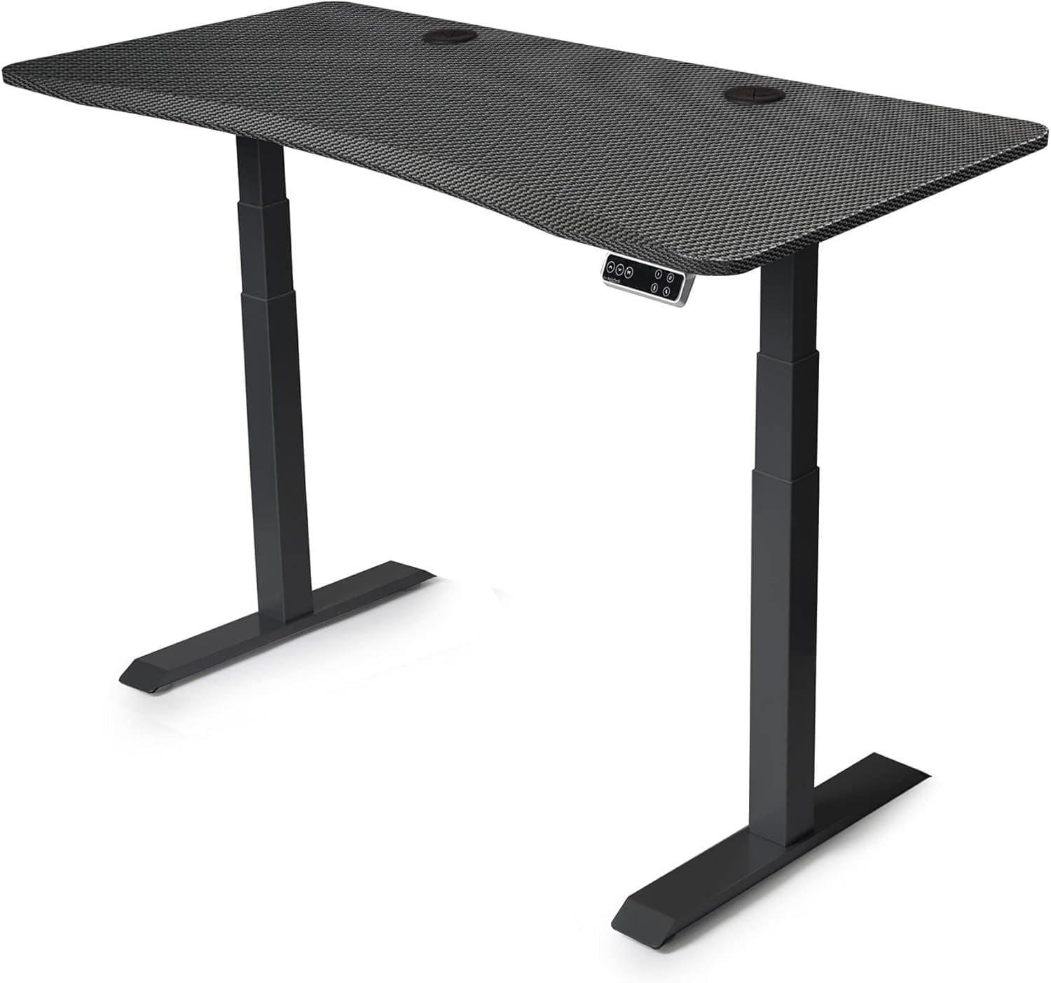 Electric Standing Desk - 60" x 27" - Dual Motor Sit to Stand Desk with ...