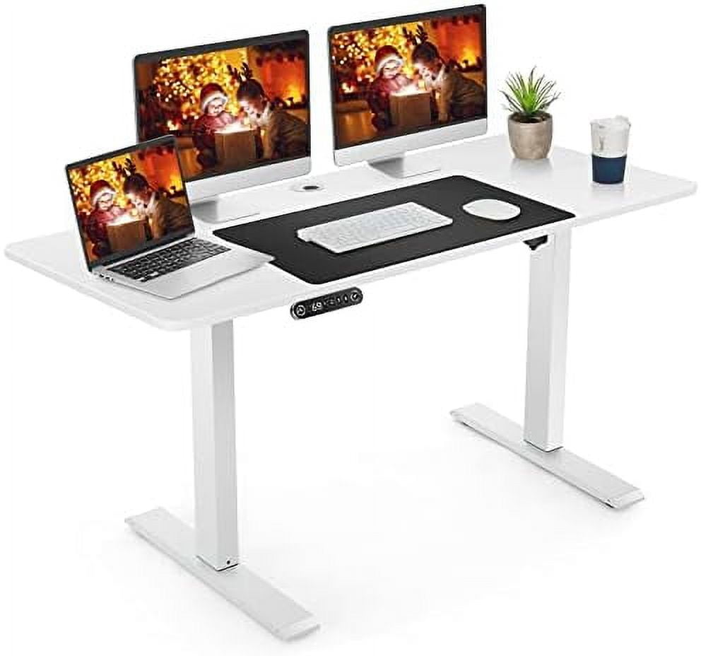 Electric Standing Desk Adjustable Height Sit Stand Up Desk 59 x 24 ...