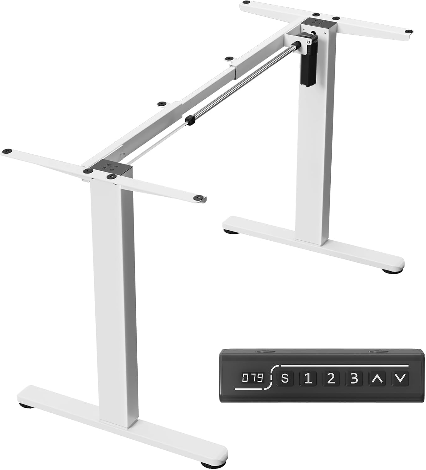 Electric Standing Desk Base,Stand up Desk Legs Height Adjustable DIY ...